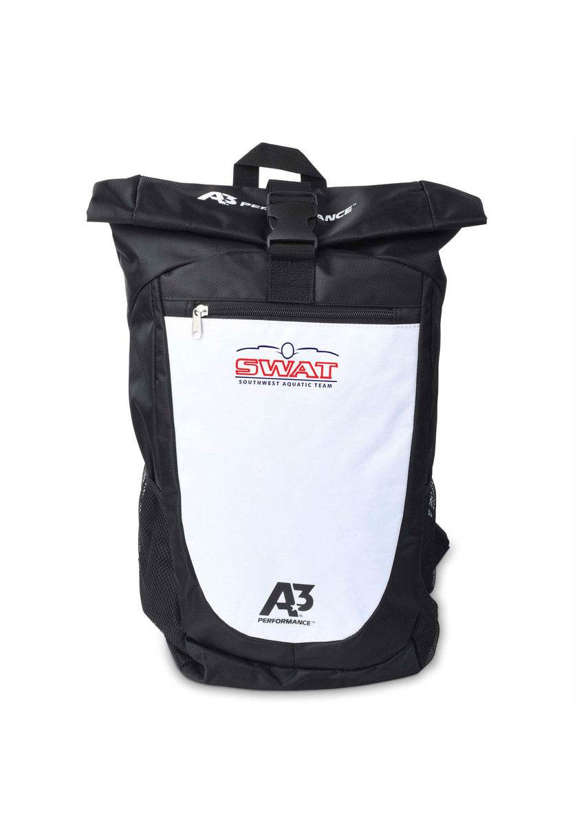 NEW! SWAT Roll Top Backpack w/ logo – A3 Performance