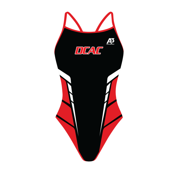 DCAC Trax Female Xback Swimsuit w/ Logo – A3 Performance