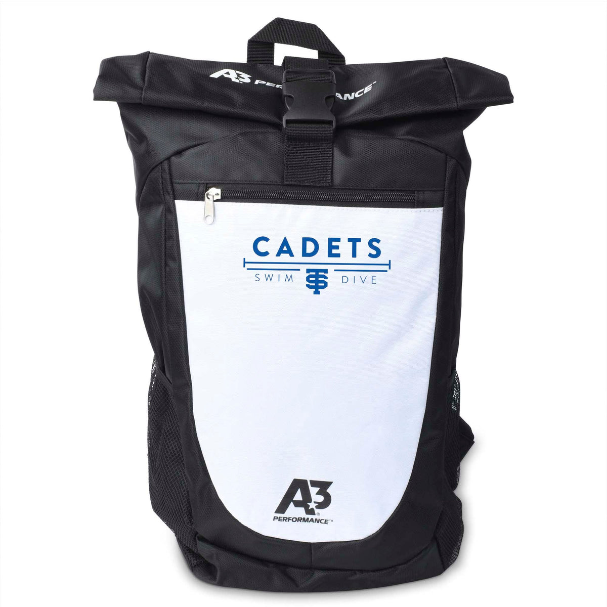 NEW! Cadets Roll Top Backpack w/ logo – A3 Performance