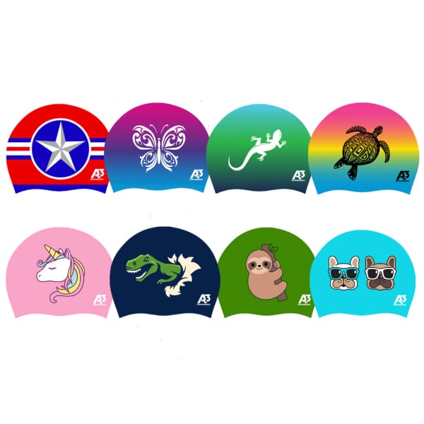 A3 Performance, Youth Silicone Swim Cap