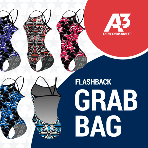 A3 Performance Grab Bag Female Flashback Swimsuit