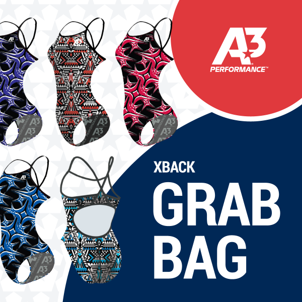 A3 Performance Grab Bag Female Xback Swimsuit